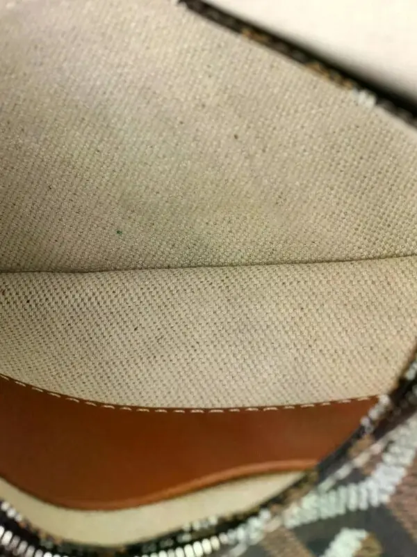 Goyard Plumet Clutch Wallet Coated Canvas Cross Body Bag - Brown