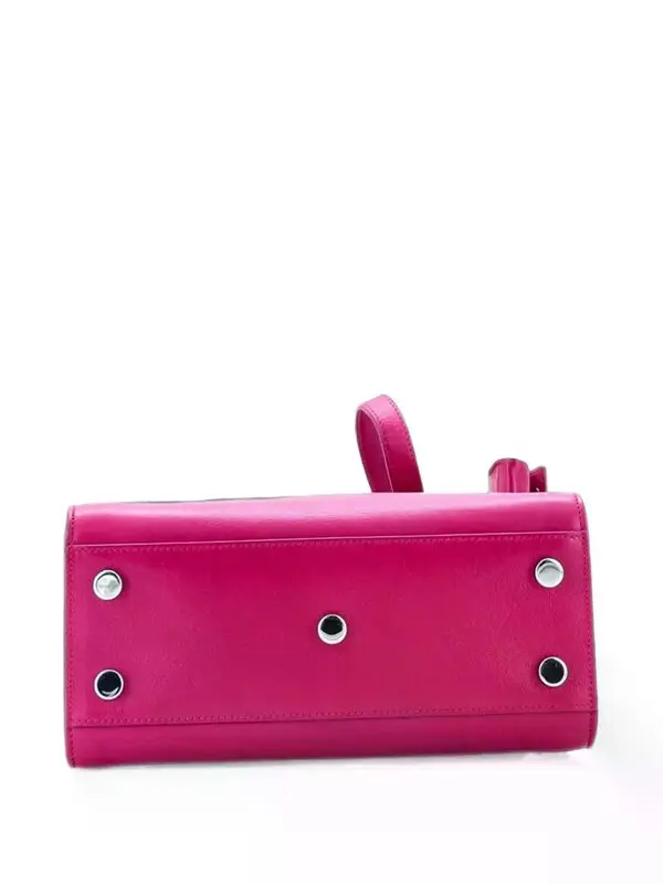 Saint Laurent Sac De Jour Leather Nano Tote Bag - Pink