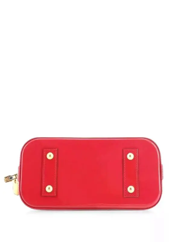 LOUIS VUITTON Monogram Vernis Bb Alma Handbag Shoulder Bag