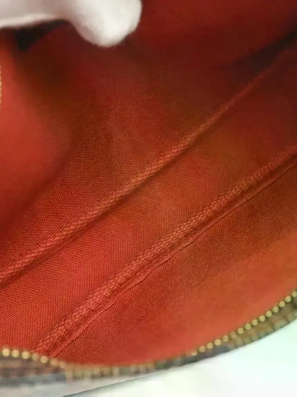 LOUIS VUITTON Damier Ebène Handbag - Brown
