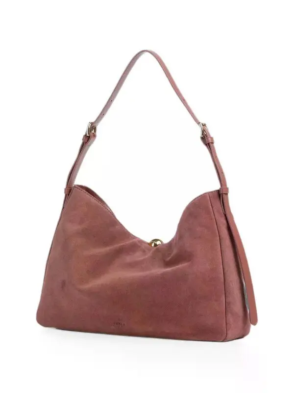 Furla Fringe-trimmed Leather Shoulder Bag