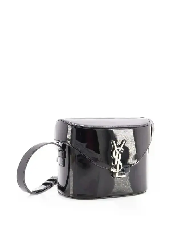 Saint Laurent June Box Bag Patent Shoulder Bag