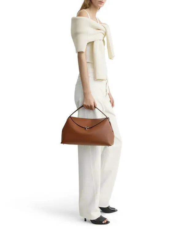 TOTEME T-lock Handbag In Grained Leather