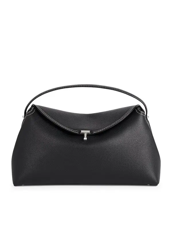 TOTEME T-lock Bag In Embossed Leather
