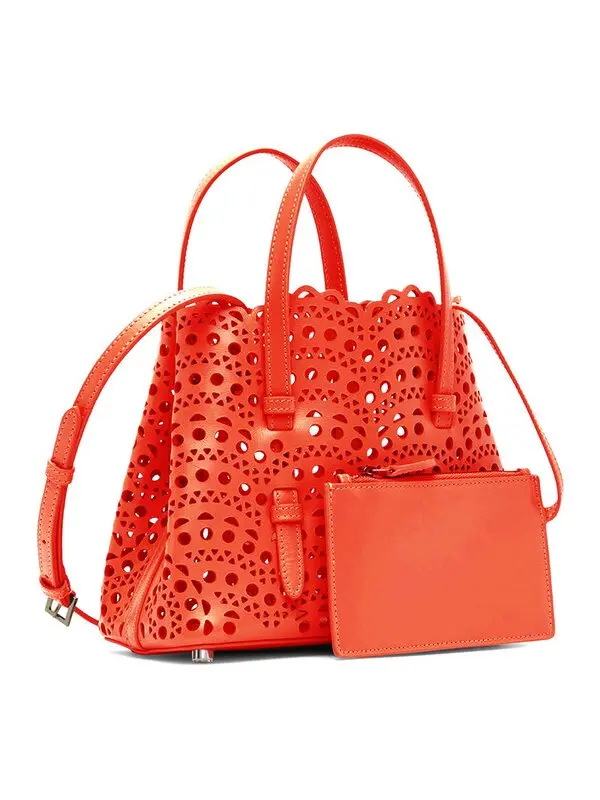 Alaïa Mina 20 Nubuck Tote Bag