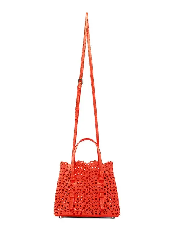 Alaïa Mina 20 Nubuck Tote Bag