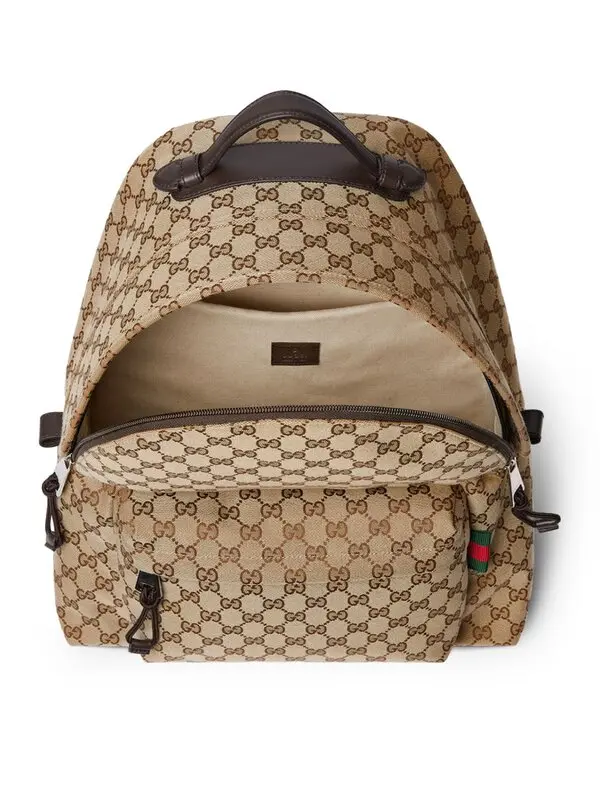 Gucci Gg Fabric Backpack