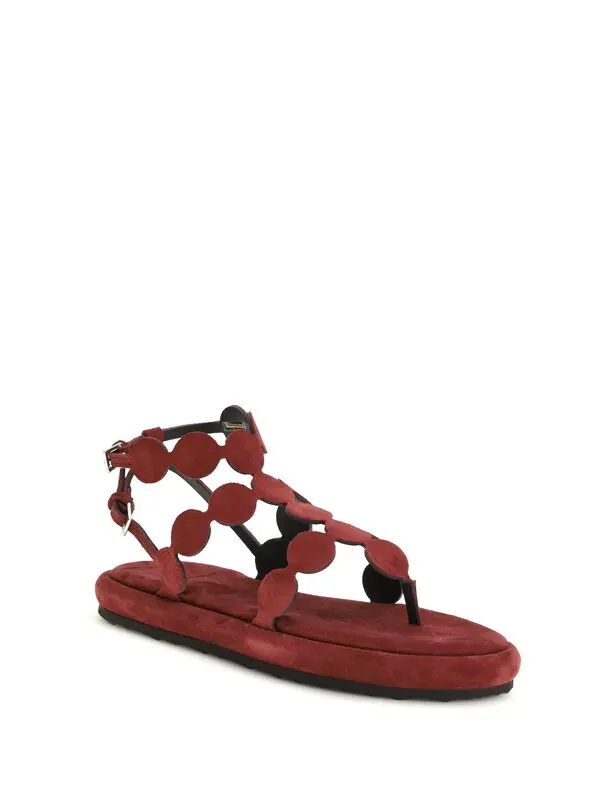 Pierre Hardy Suede Sandals