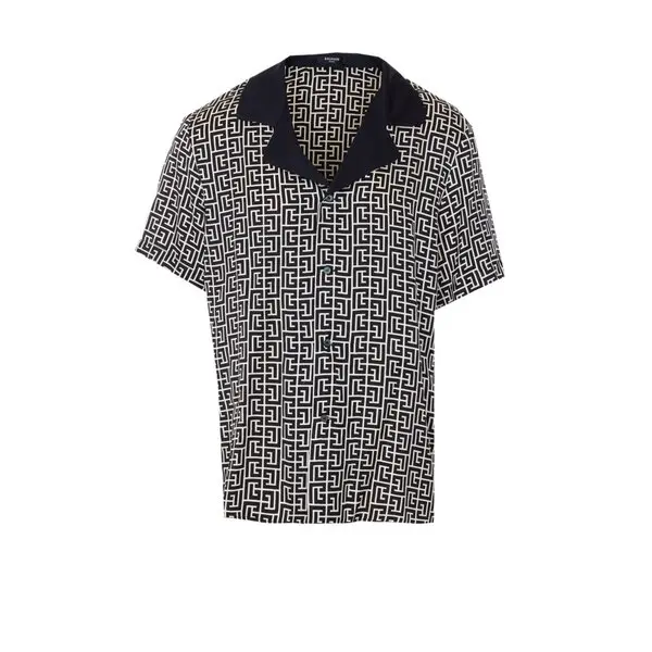 Balmain Pajama Shirt Varsity