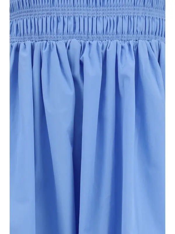 GANNI Poplin Maxi Dress