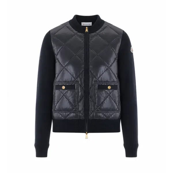 Moncler Logo Padded Cardigan