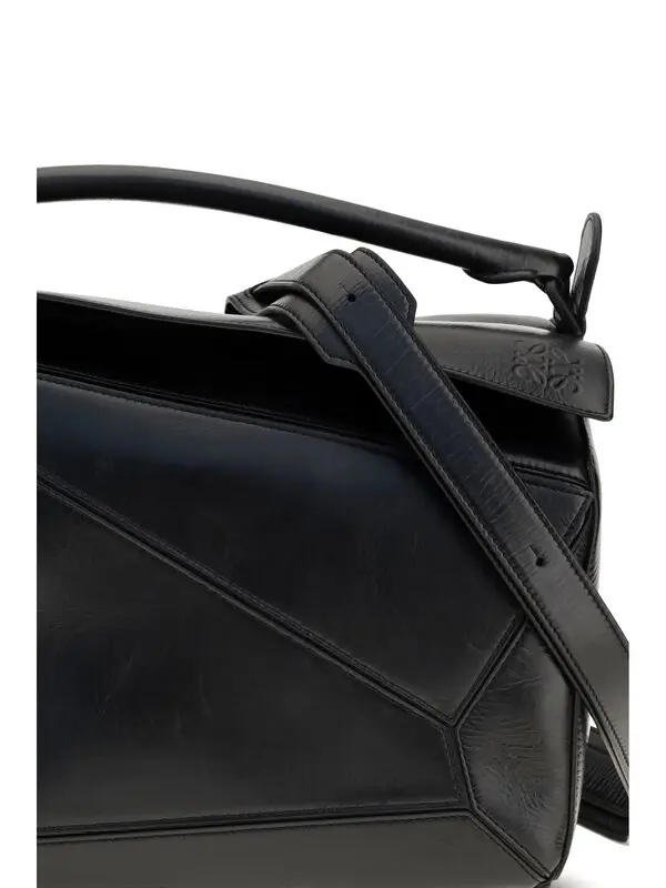 Loewe Large Paper-effect Calfskin Puzzle Handbag