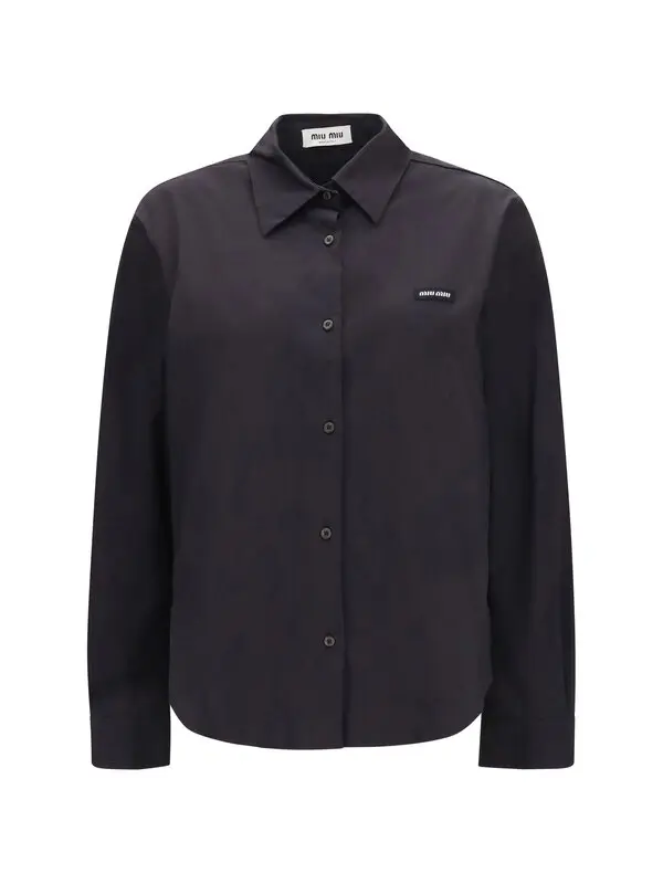 Miu Miu Stretch Poplin Shirt
