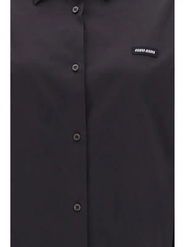 Miu Miu Stretch Poplin Shirt