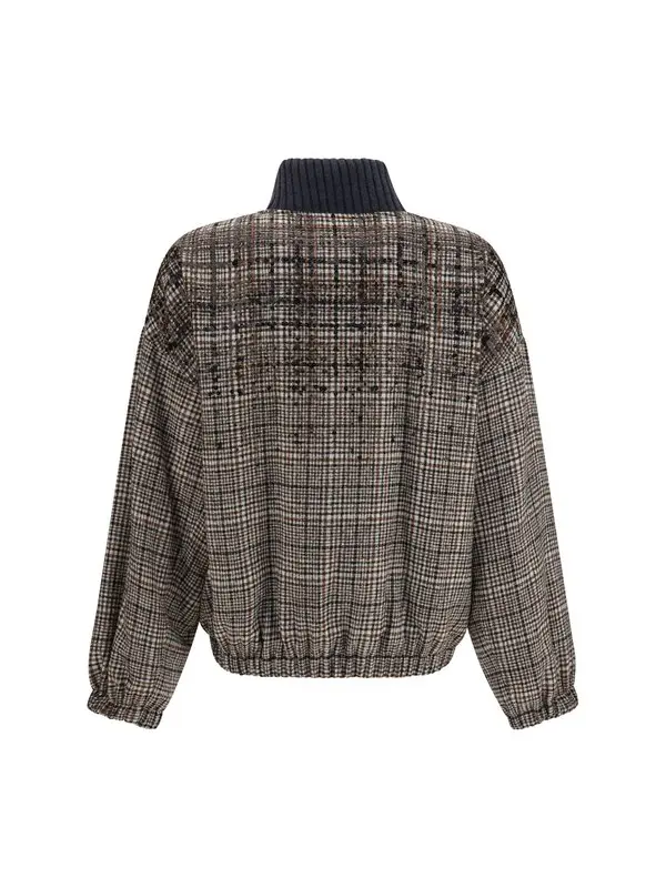 Brunello Cucinelli Padded Jacket With Sequin Details