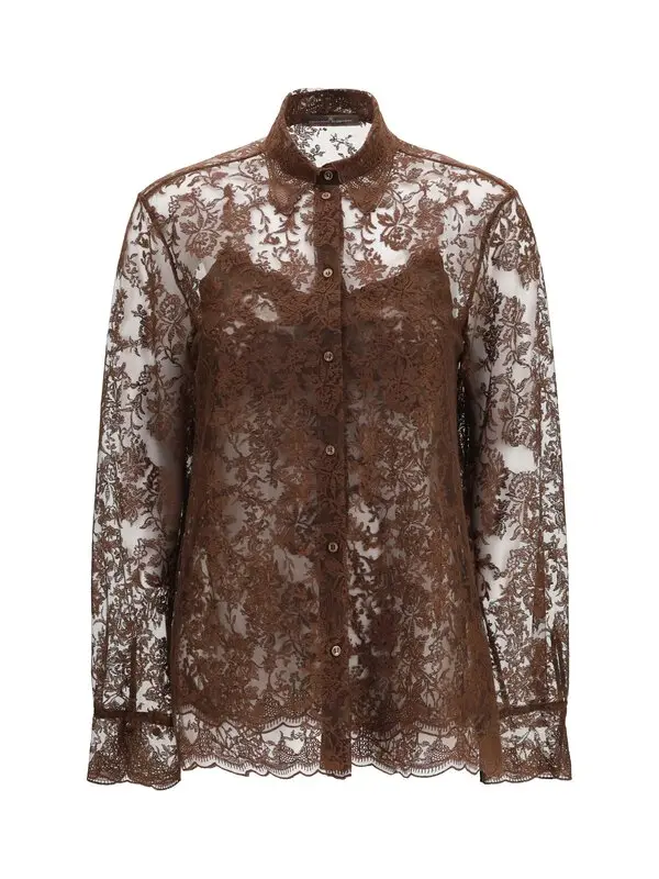 ERMANO SCERVINO Ermanno Scervino Lace Shirt