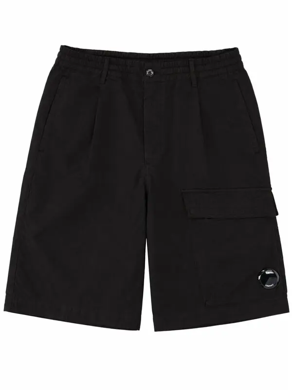 C.P. COMPANY Logo Patch Cargo Shorts