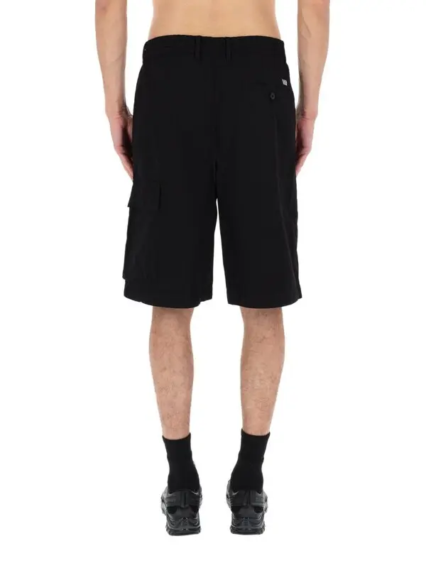 C.P. COMPANY Logo Patch Cargo Shorts