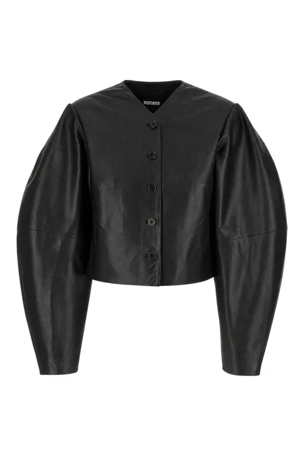 ROTATE BY BIRGER CHRISTENSEN Leather Jacket - Multicolor