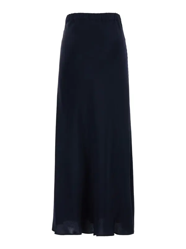 Max Mara Silk Embroidered Skirt - Multicolor