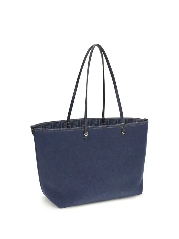 Fendi Reversible Denim Tote Bag