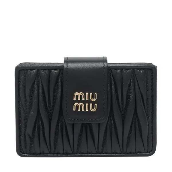 Miu Miu Matelasse' Cardholder