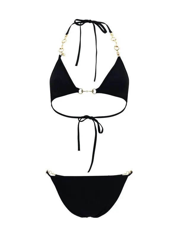 Gucci Stretch Jersey Bikini With Horsebit