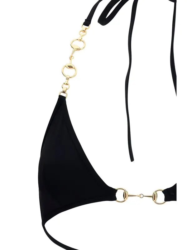 Gucci Stretch Jersey Bikini With Horsebit