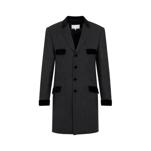 MAISON MARGIELA Long Wool Jacket
