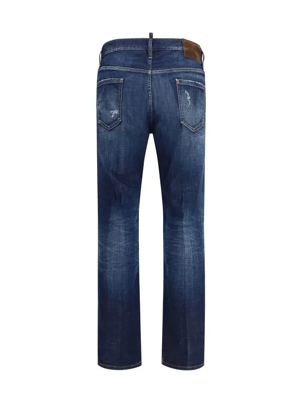 Dsquared2 642 Ripped Denim Jeans