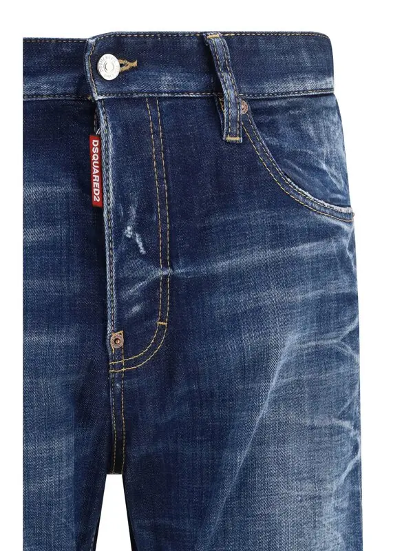 Dsquared2 642 Ripped Denim Jeans