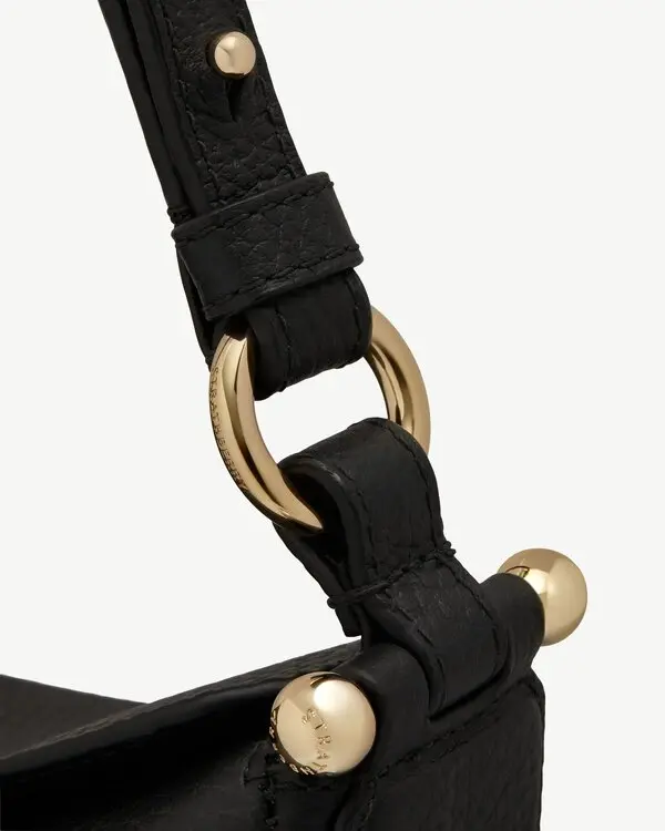 Strathberry Sway Shoulder Bag - Black