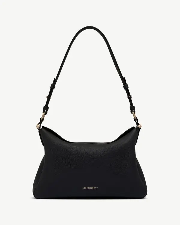 Strathberry Sway Maxi Shoulder Bag - Black
