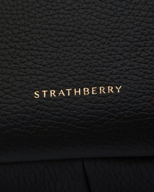 Strathberry Sway Maxi Shoulder Bag - Black