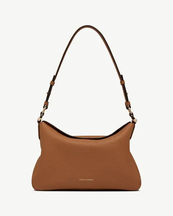 Strathberry Sway Maxi Shoulder Bag - Brown