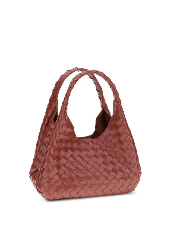 Bottega Veneta Campana Shoulder Bag - Red