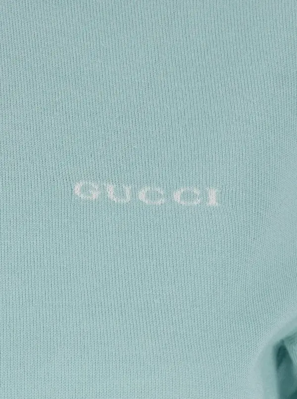 Gucci Wool Polo With Logo Lettering Embroidery - Multicolor