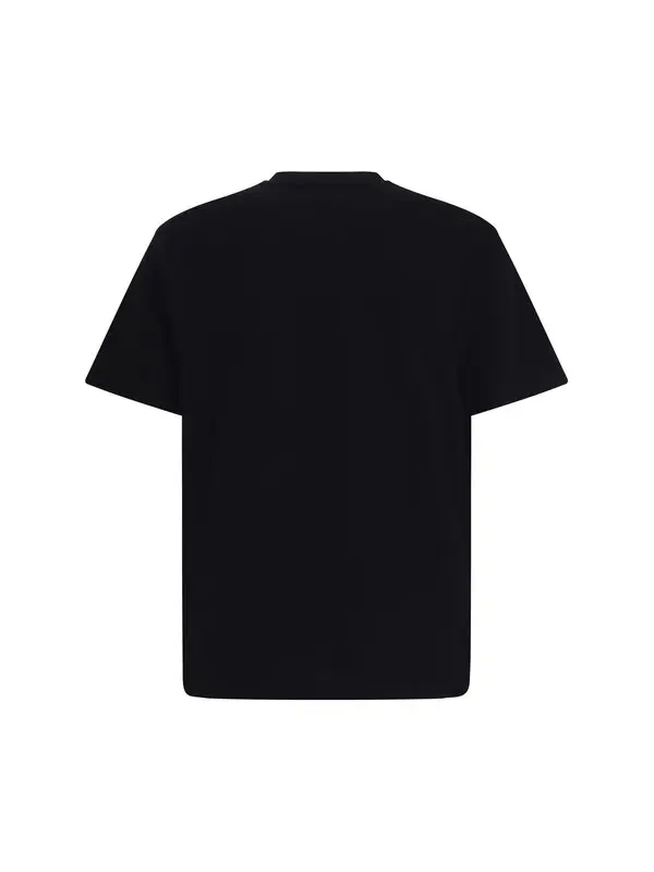 JIL SANDER Crewneck Cotton T-shirt With Printed Logo