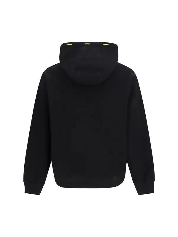 Fendi Cotton Hooded Sweatshirt With Embroidered Logo
