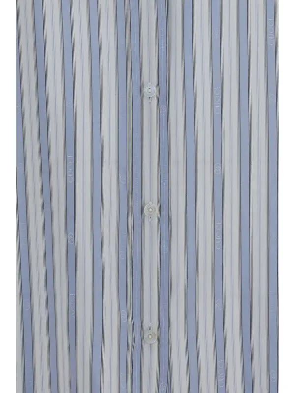 Gucci Baiadera Silk Jacquard Shirt