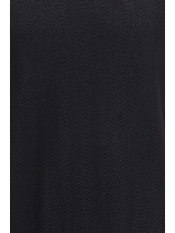 Giorgio Armani Short-sleeved Cotton And Silk Sweater