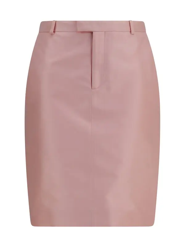 Gucci Silk Faille Skirt