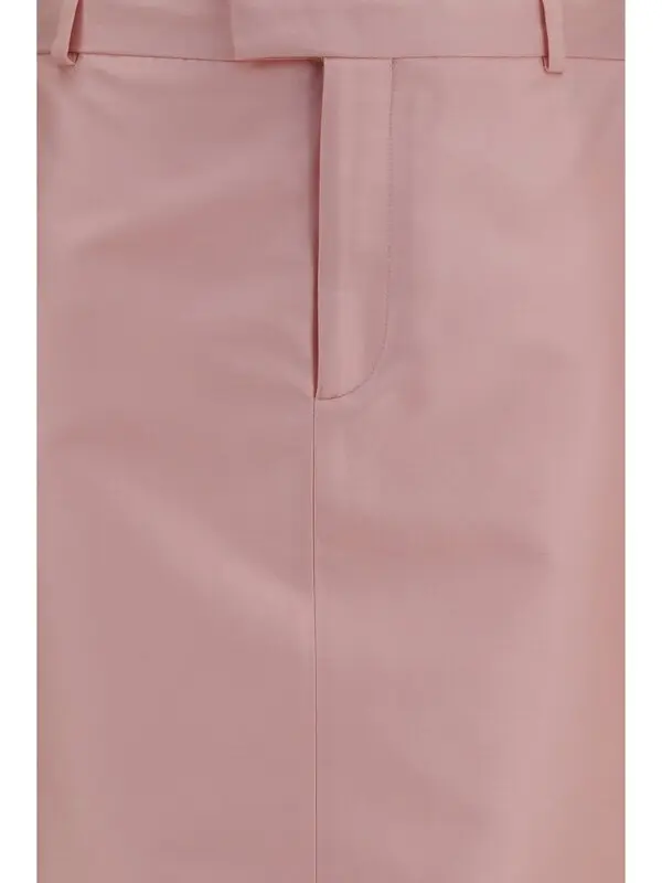Gucci Silk Faille Skirt