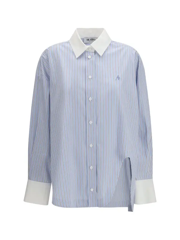 Attico Striped Shirt - Blue
