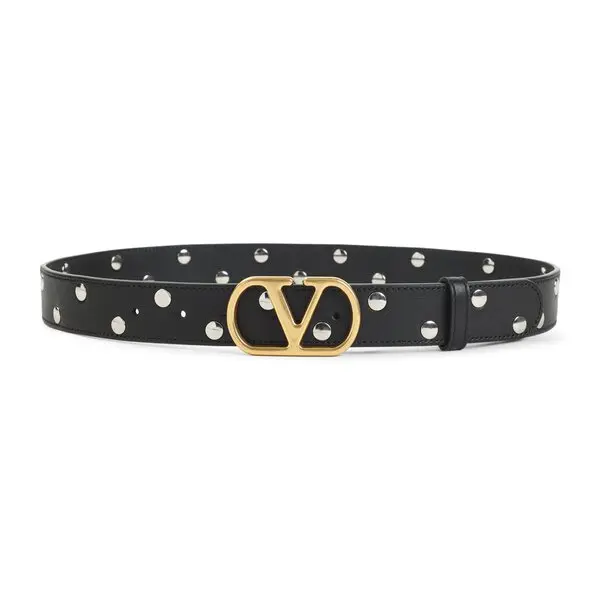 Valentino Garavani Buckle Belt - Black