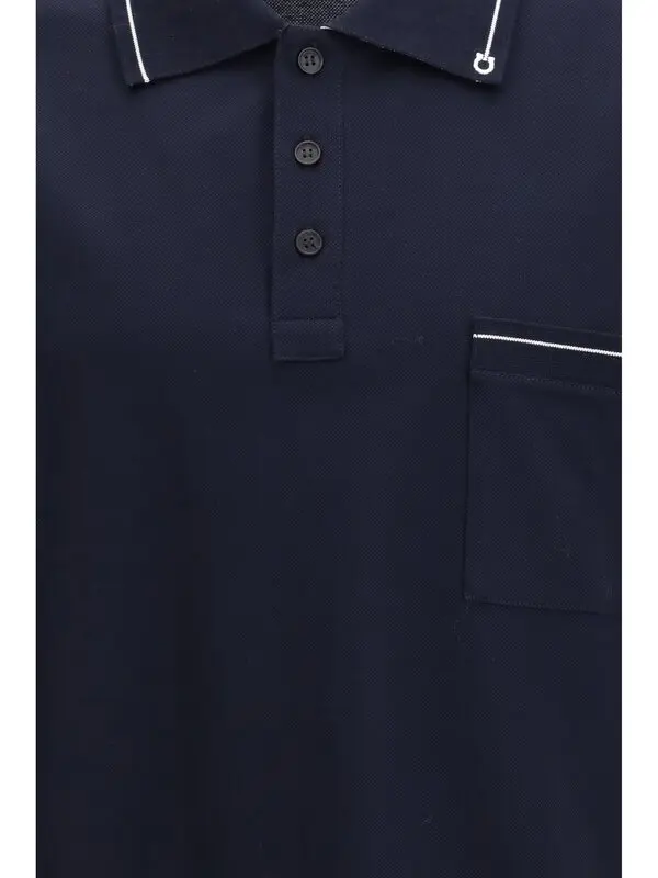 FERRAGAMO Gancini Polo Shirt