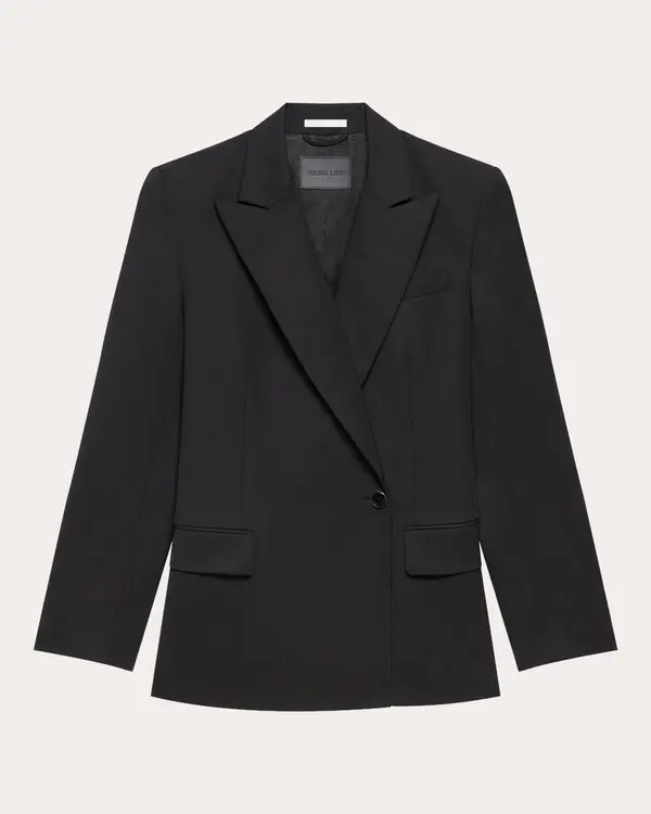 Helmut Lang Wool Gabardine Wardrobe Belted Blazer