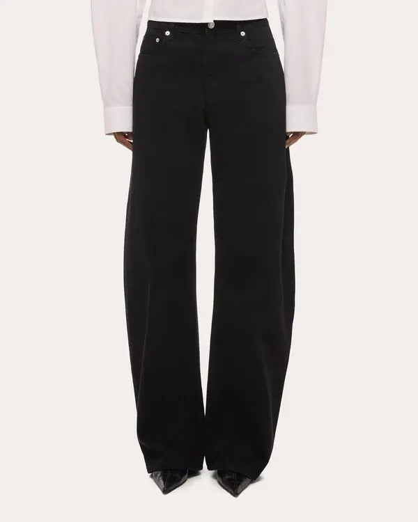 Helmut Lang Mid-rise Saddle Jeans