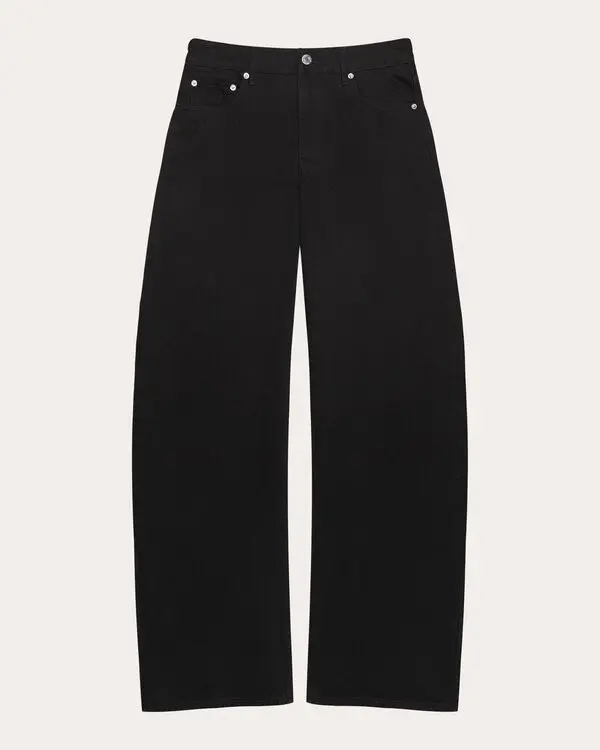 Helmut Lang Mid-rise Saddle Jeans