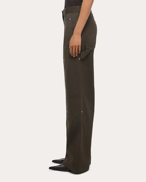 Helmut Lang Chino Twill Rivet Carpenter Pants